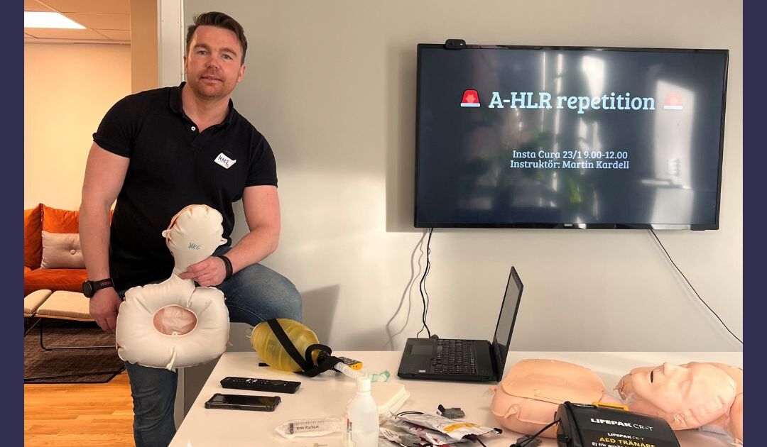 A-HLR kurs för våra konsultsjuksköterskor | InstaCura